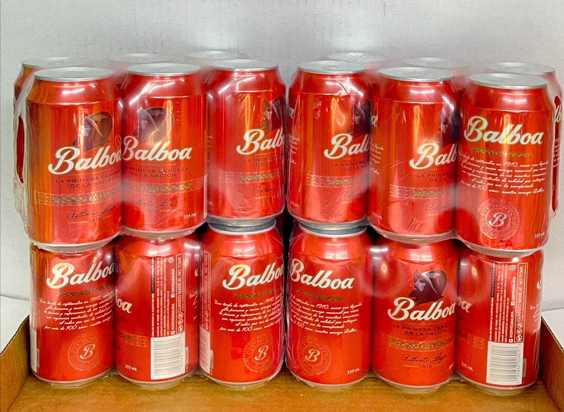 CAJA CERVEZA BALBOA 24U – Iris Panama