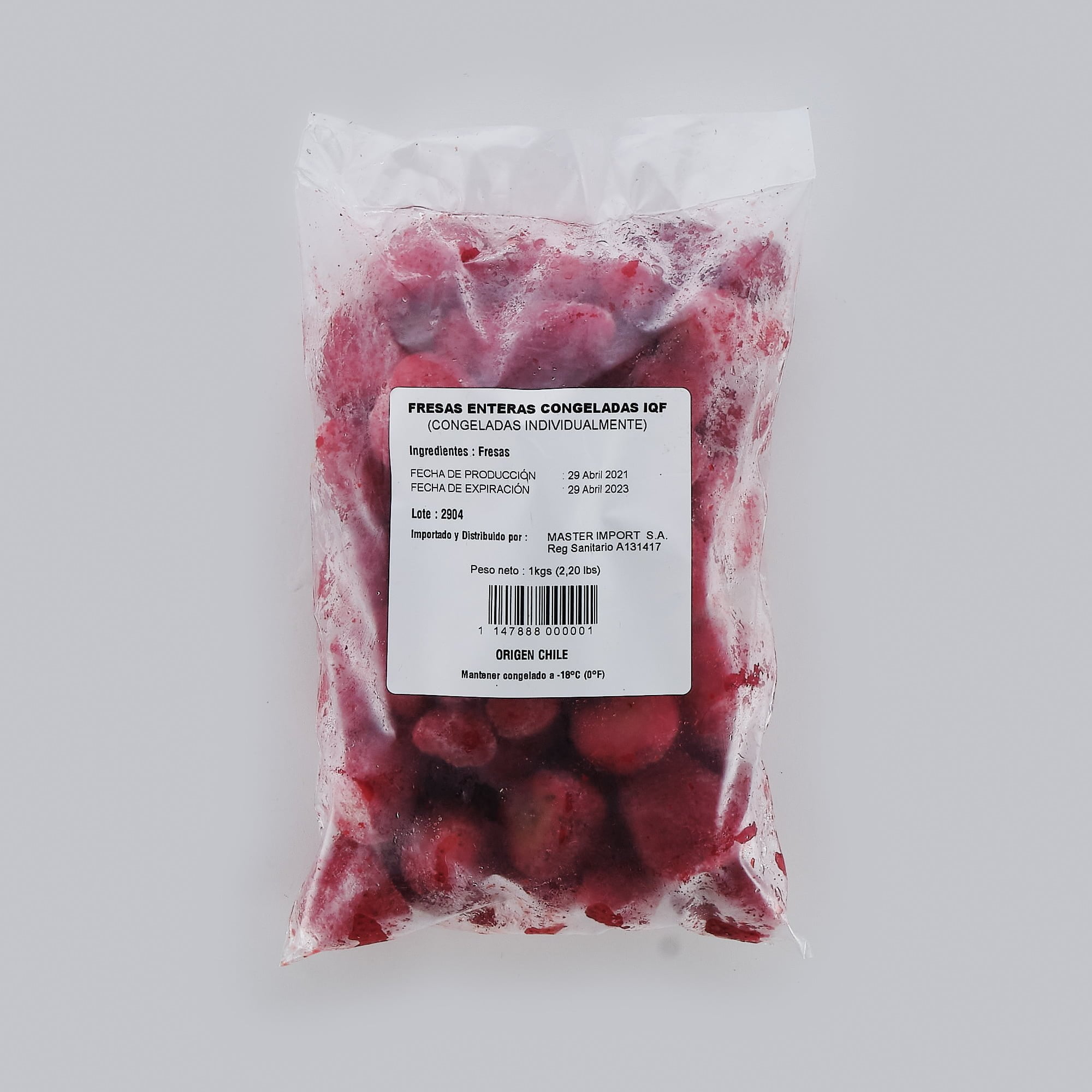 FRESAS CONGELADAS 1KG – Iris Panama