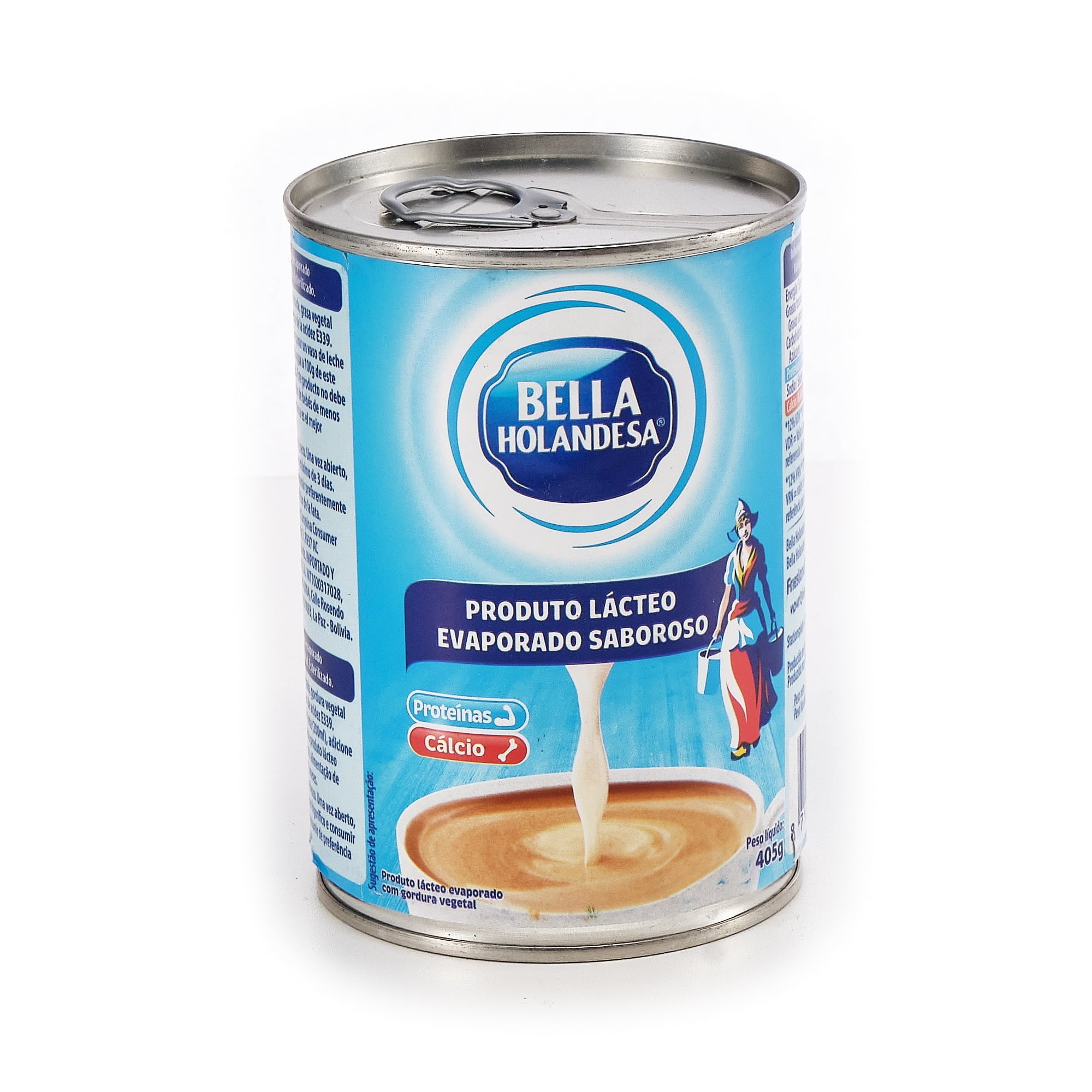CAJA LECHE EVAPORADA BELLA HOLANDESA 405G 48U – Iris Panama