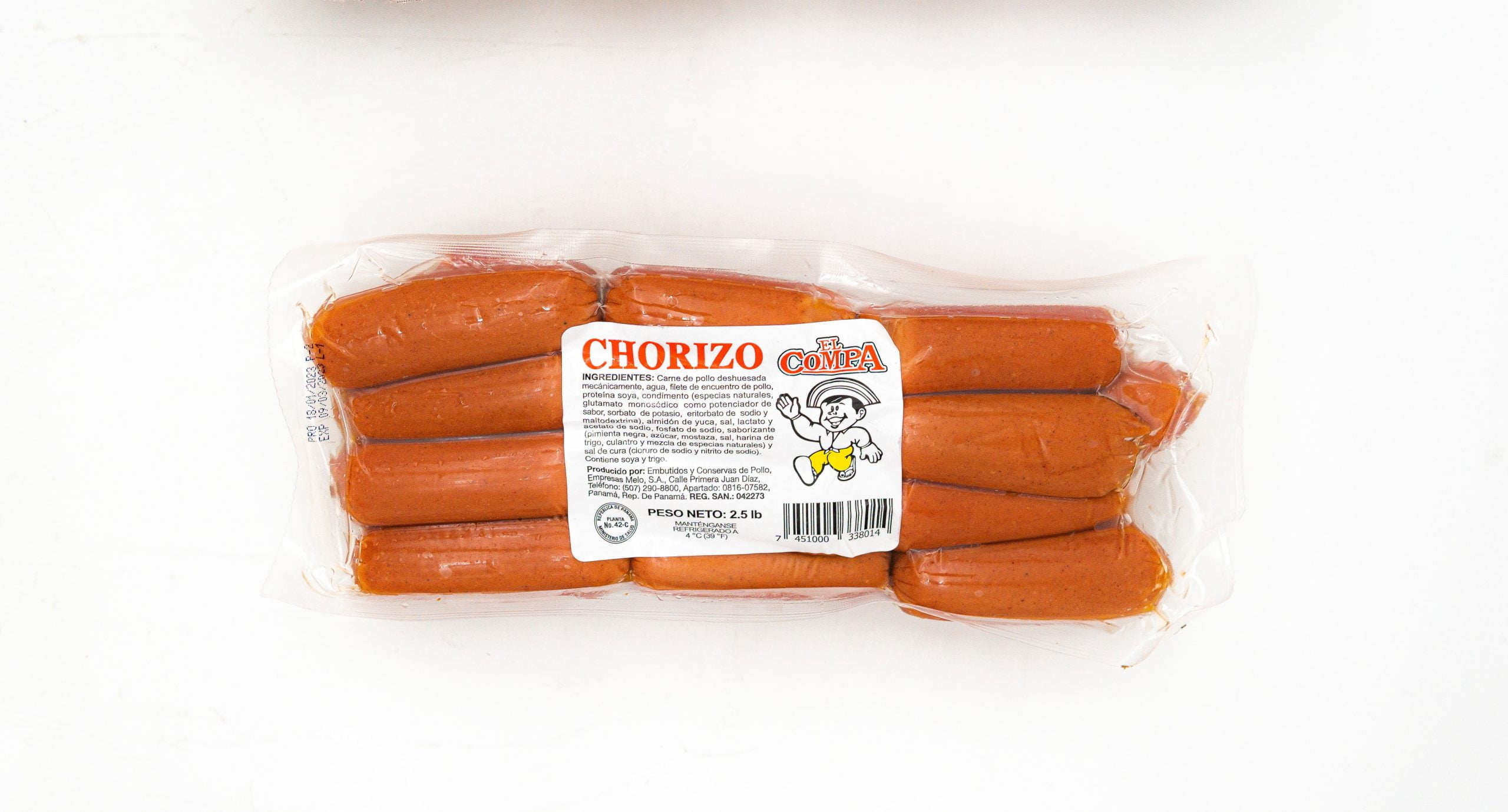 CHORIZO EL COMPA 2.5LB – Iris Panama