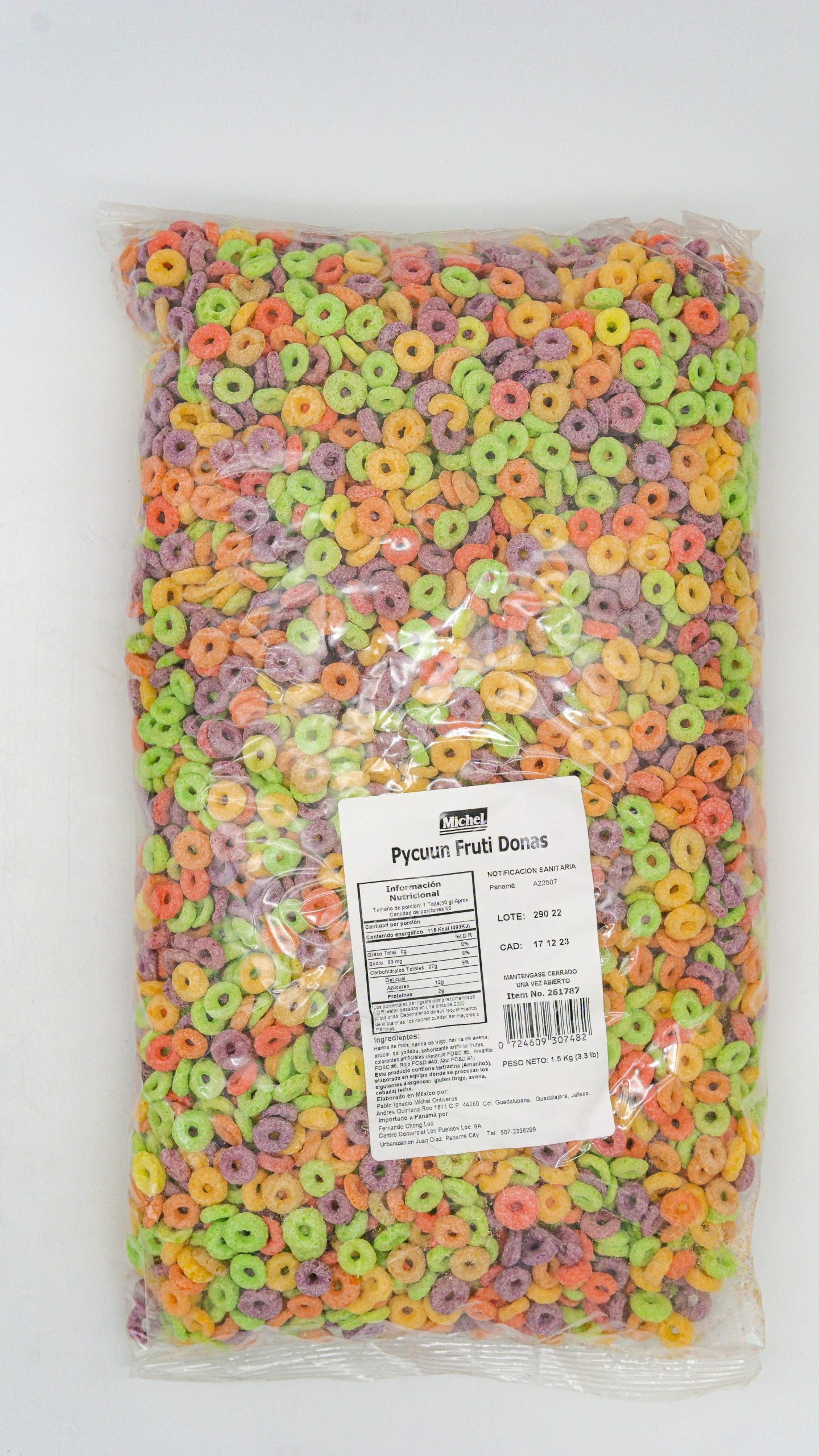 CEREAL MICHEL AROS DE COLORES 1KG – Iris Panama