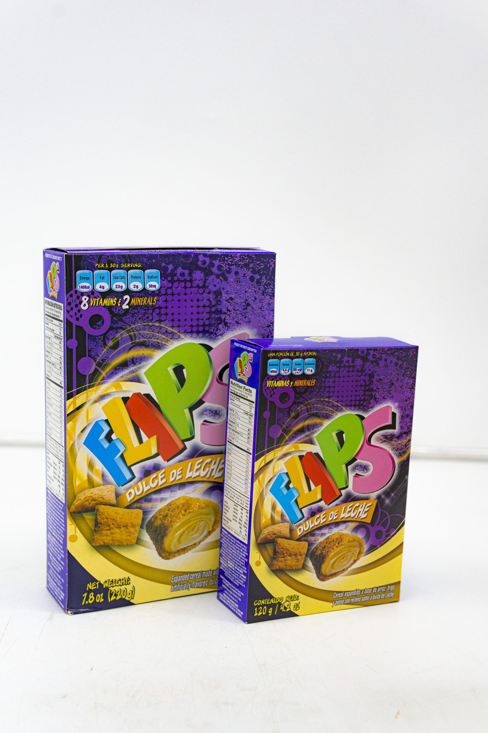FLIPS – DULCE DE LECHE GRANDE 220G – Iris Panama