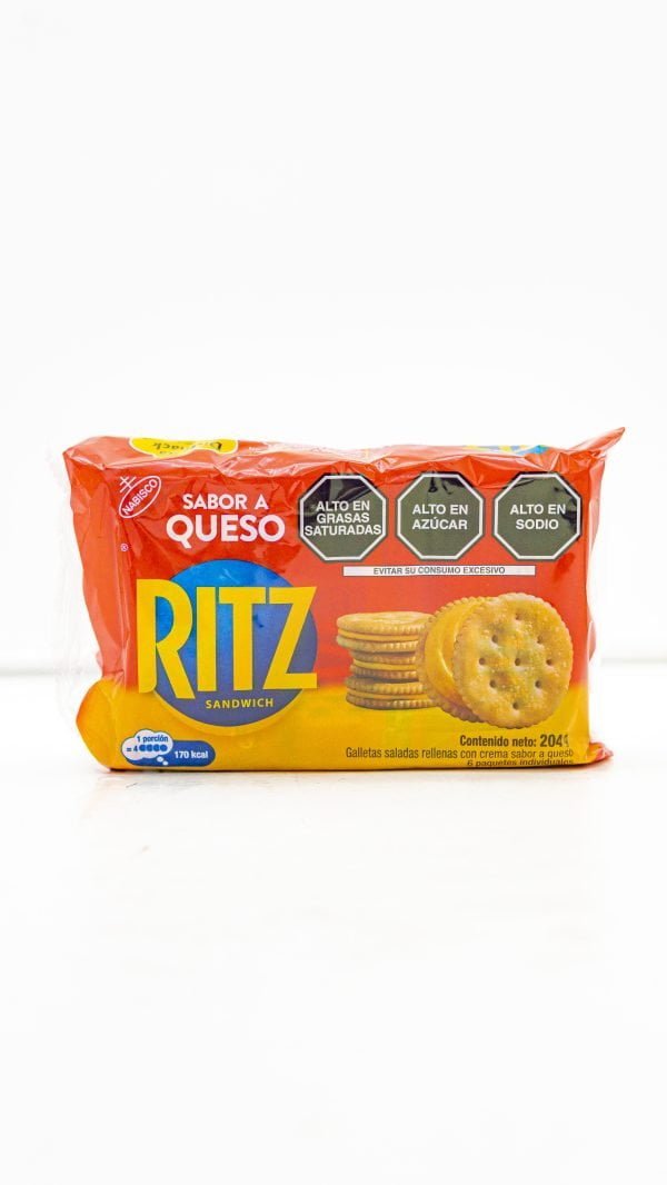 GALLETAS RITZ CON QUESO 12 UND – Iris Panama