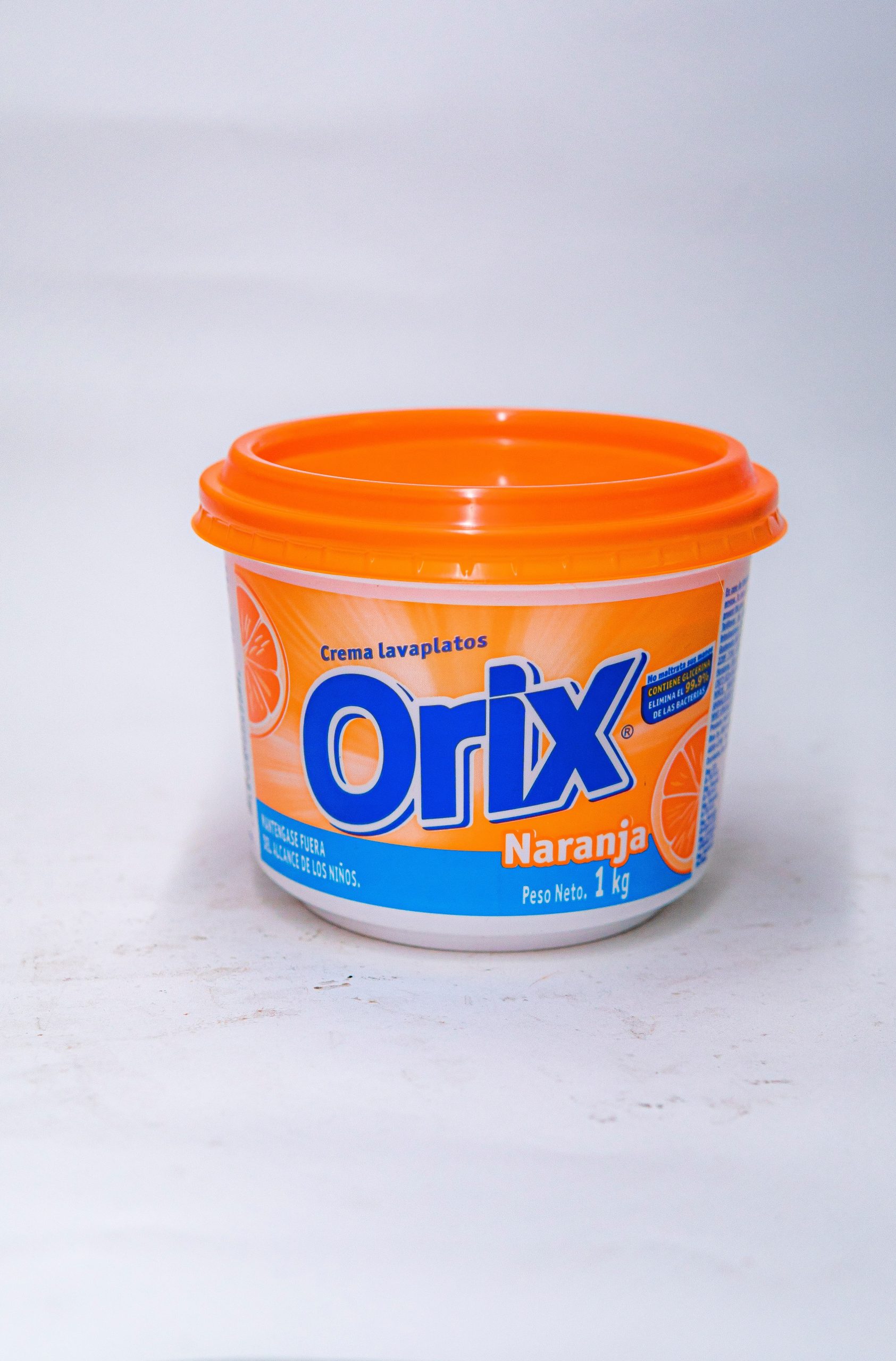 ORIX CREMA LAVAPLATOS NARANJA 1KG – Iris Panama