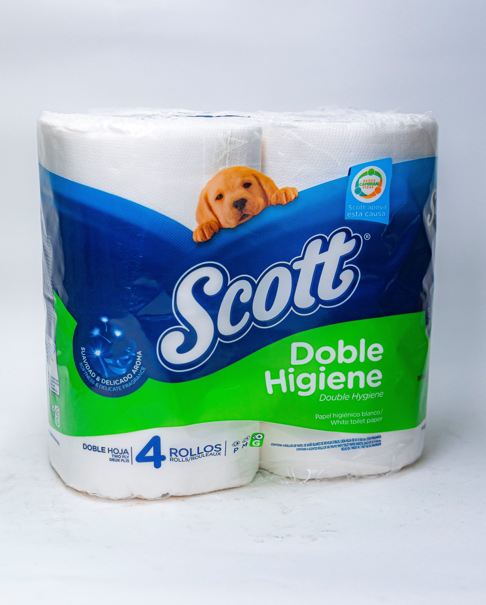 SCOTT PAPEL HIGIENICO DOBLE HIG 2P G 4U – Iris Panama