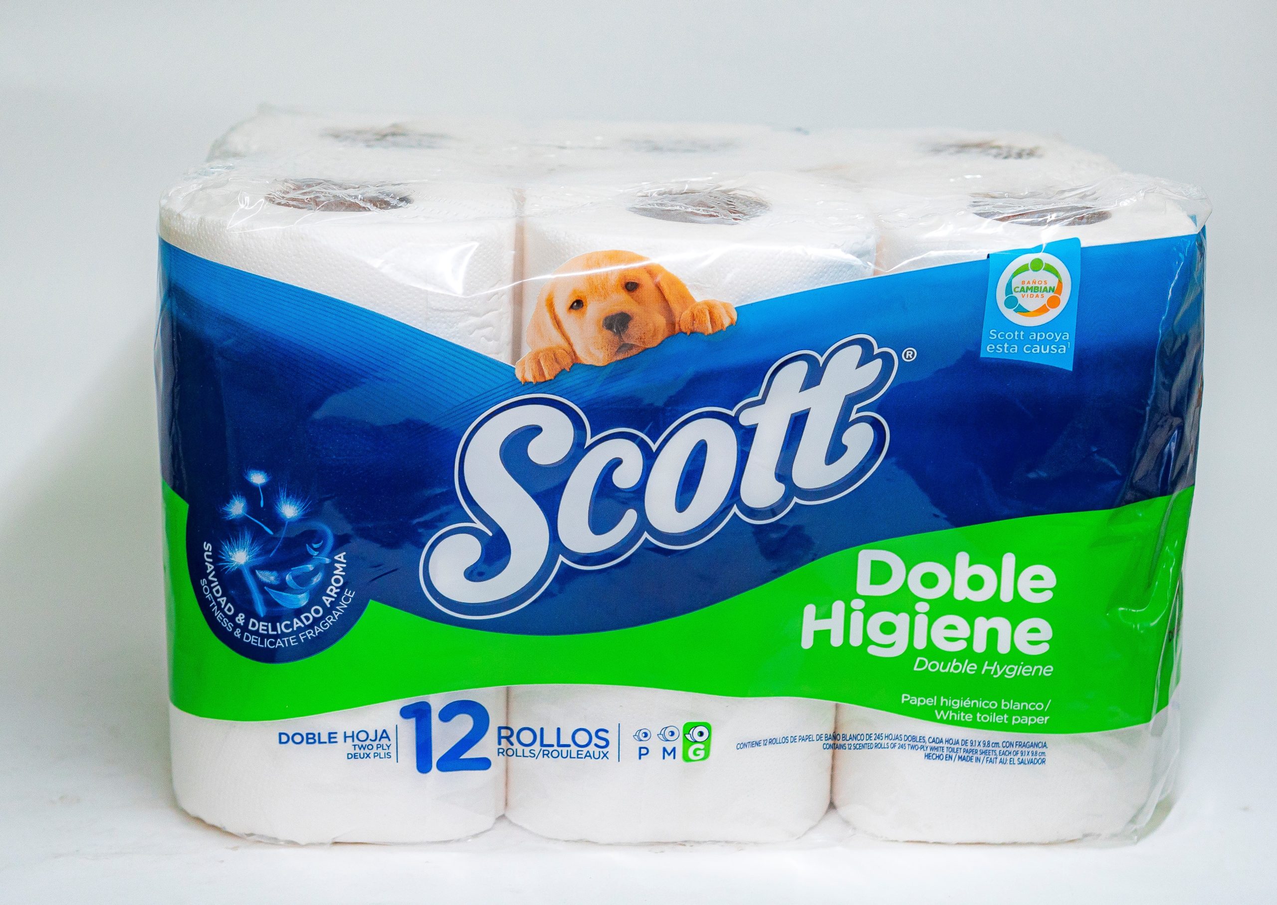 SCOTT PAPEL HIGIENICO DOBLE HIGIENE 12U – Iris Panama