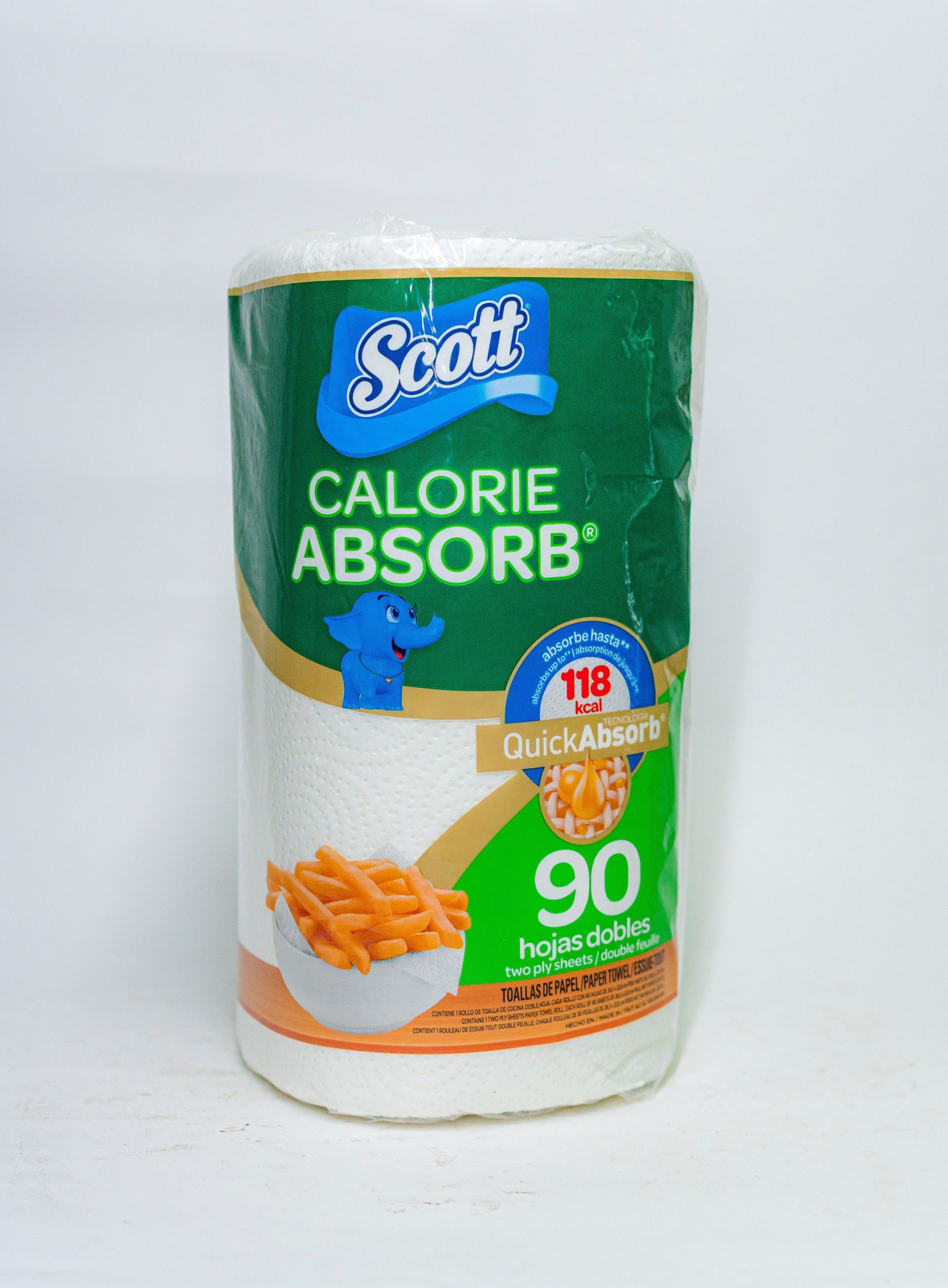 SCOTT PAPEL TOALLA CALORIE ABSORB 1U – Iris Panama