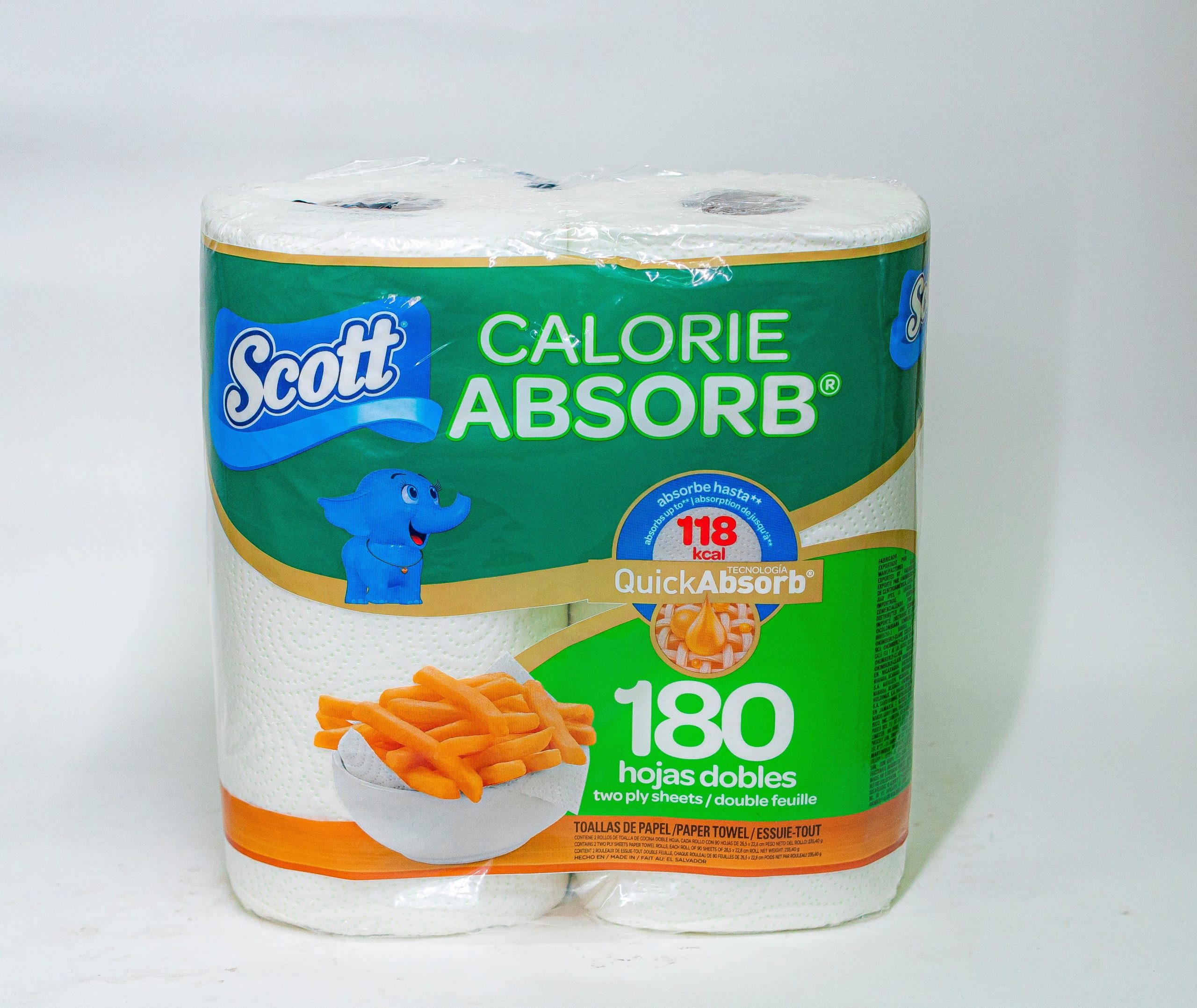 SCOTT PAPEL TOALLA CALORIE ABSORB 2UND – Iris Panama