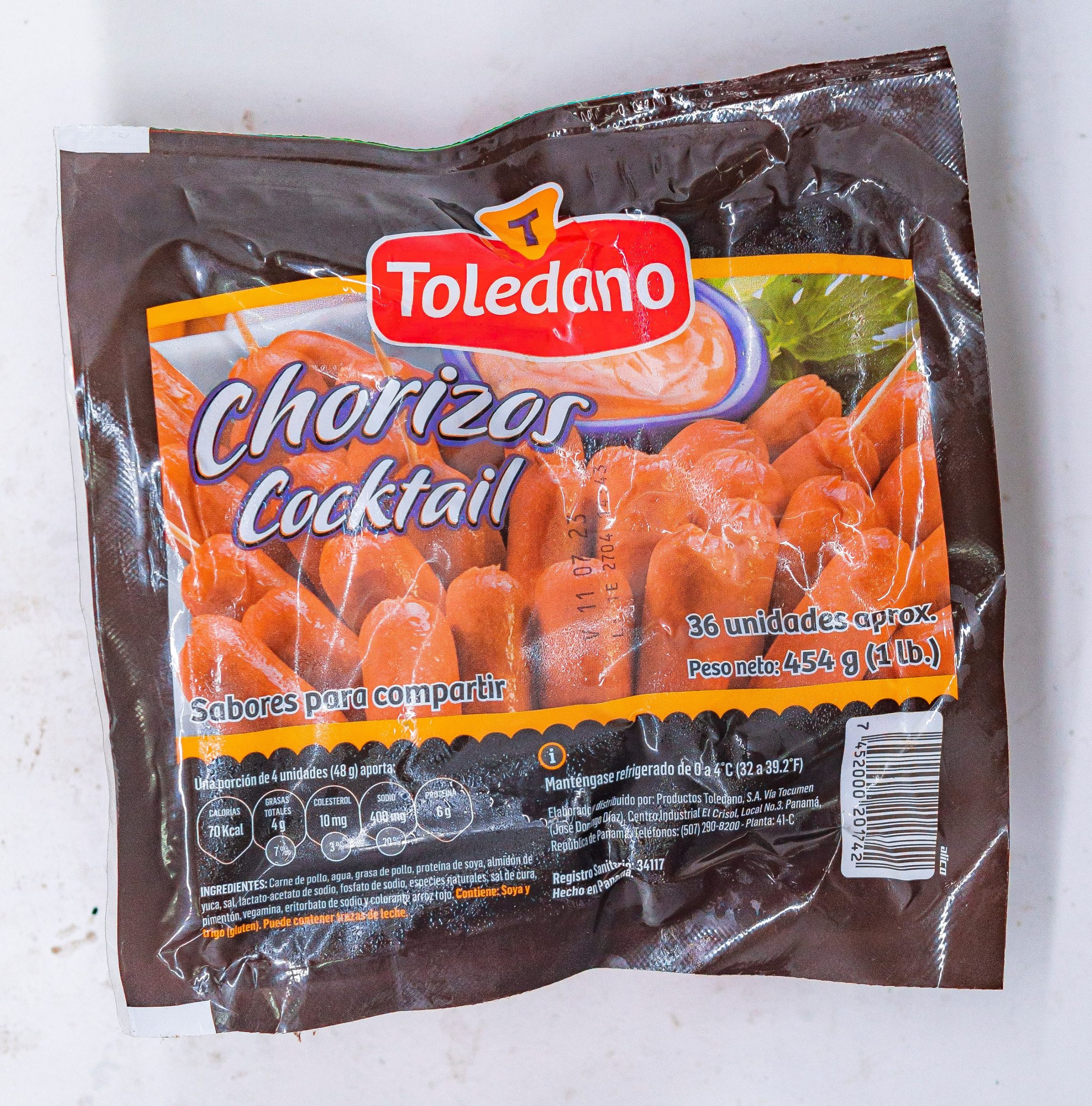 TOLEDANO CHORIZO COCKTAIL SIN PICANTE 1LB – Iris Panama