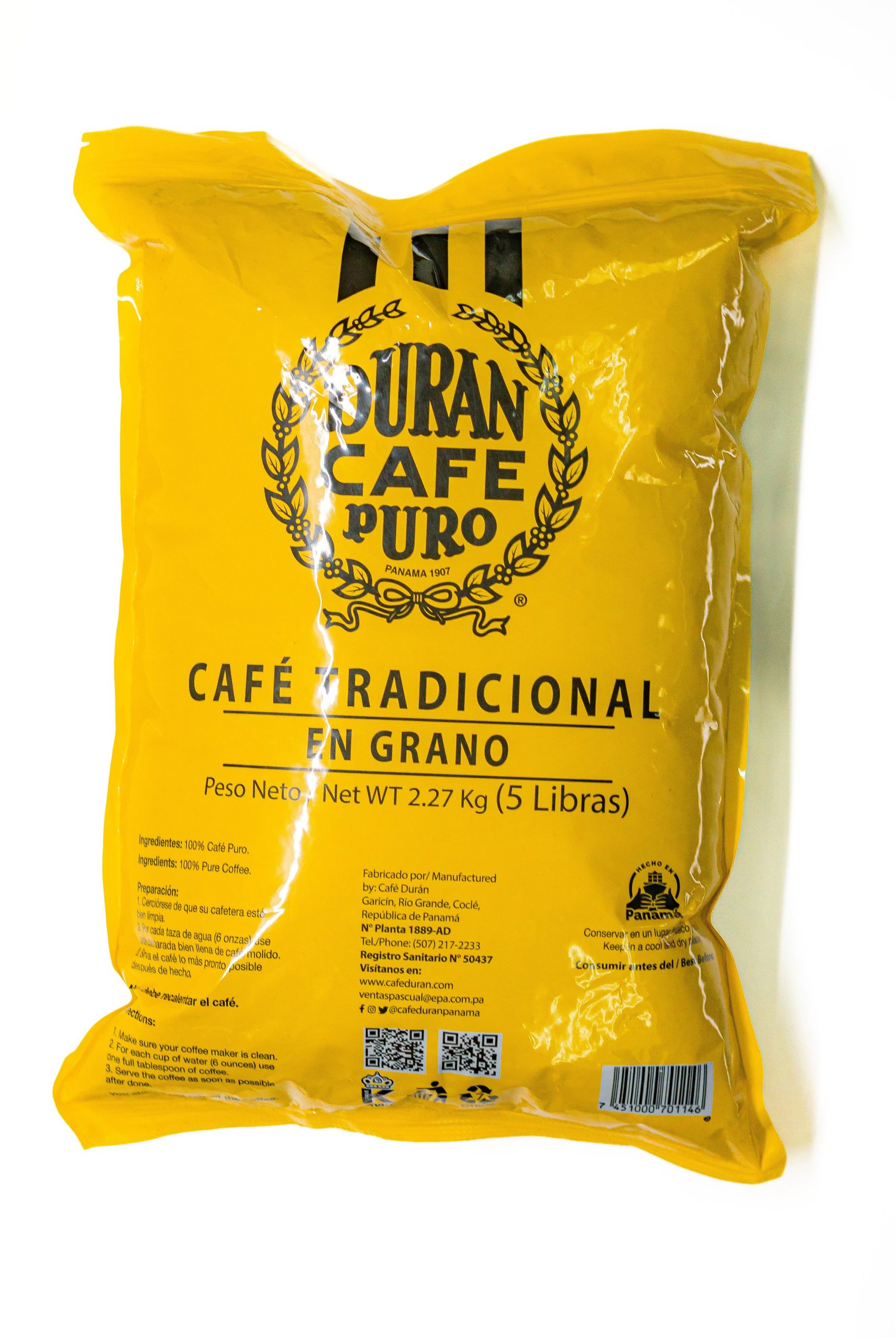 DURAN CAFE 115 ANOS GOURMET 425G – Iris Panama